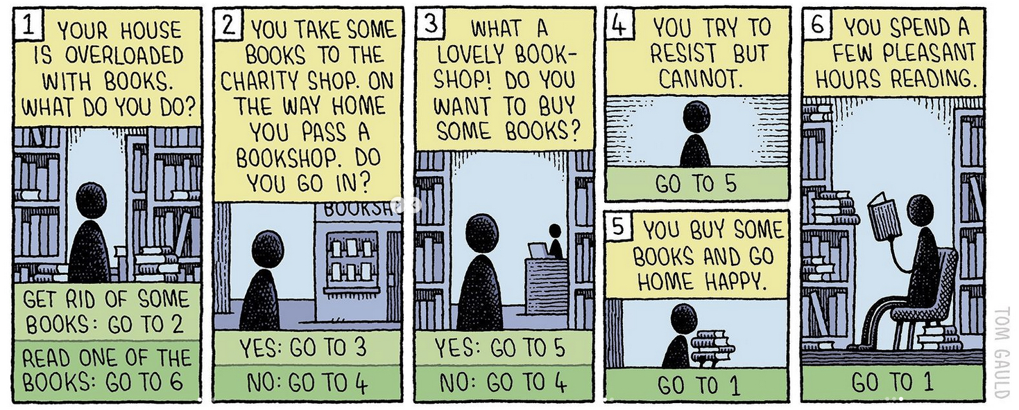 10 Cute & Relatable Bookish Cartoons - Jo Reads Romance
