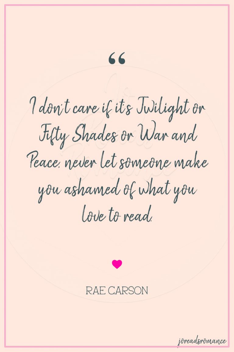 15 Quotes about Reading & Writing Romance - Jo Reads Romance